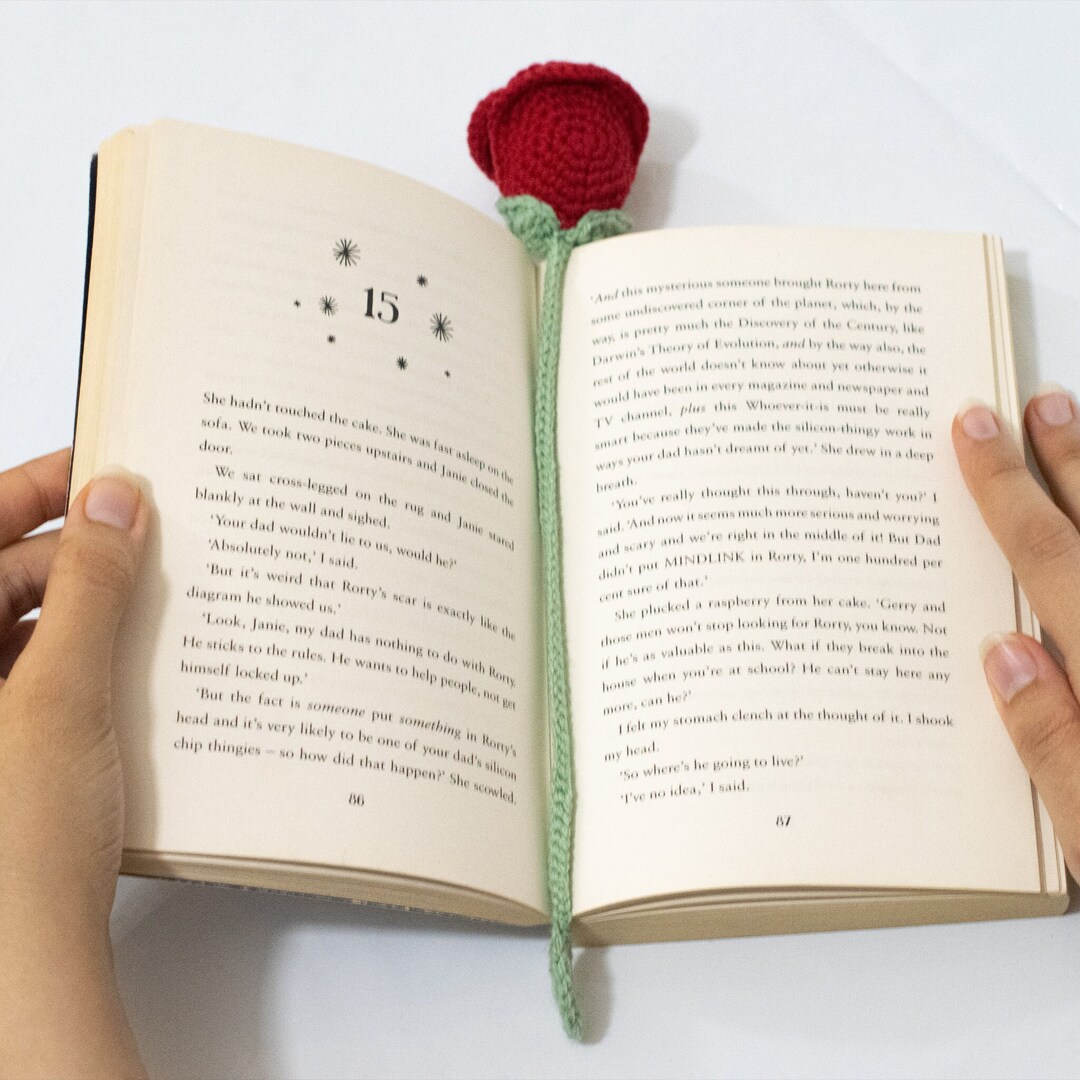 Rose Bookmark All Colours - Etsy