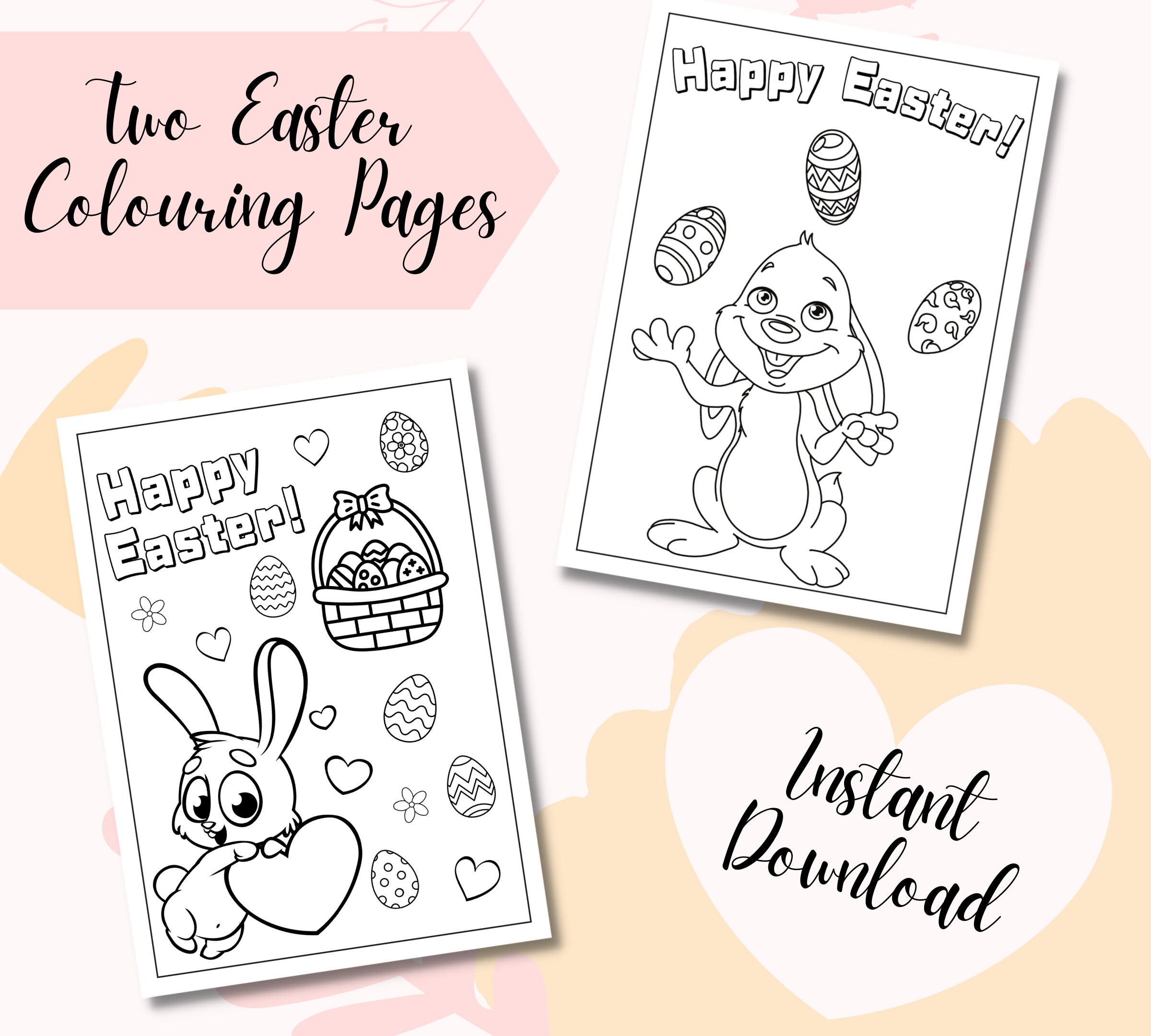 Easter Colouring Pages | Easter Craft | Easter Printable Colouring ...