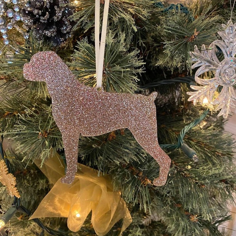 Boxer Dog Ornament - Etsy