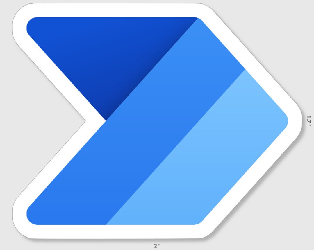 Power Automate Sticker Die Cut Sticker Vinyl / Matte 2 X 1.7 - Etsy