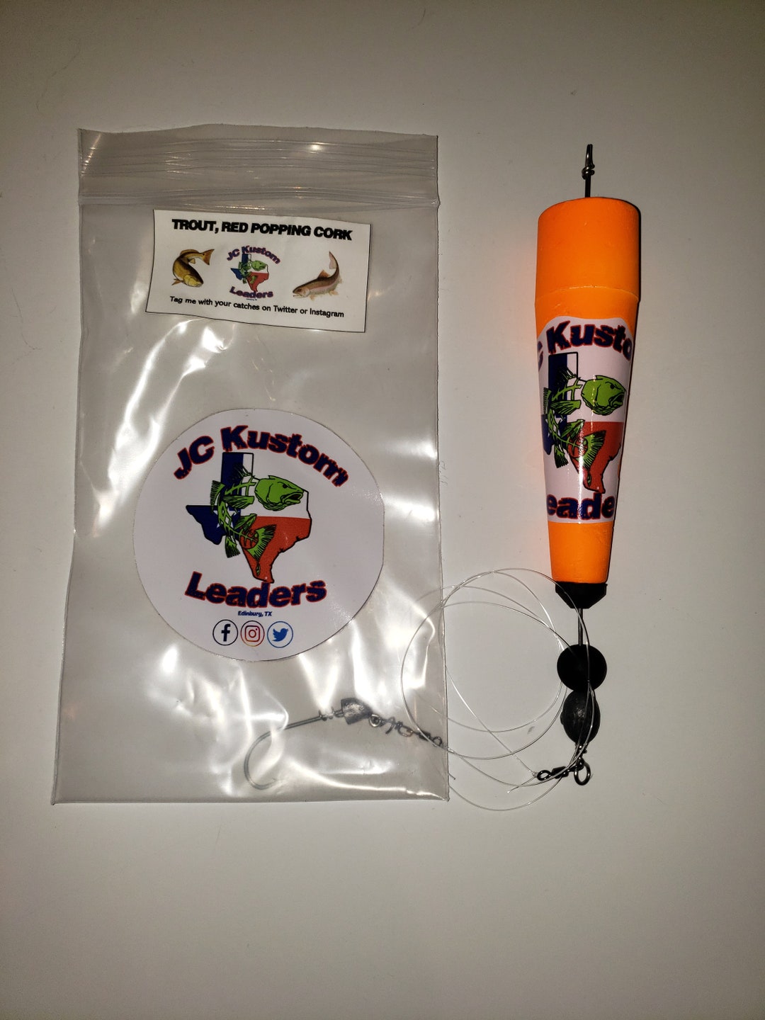 Trout & Redfish Popping Cork orange - Etsy