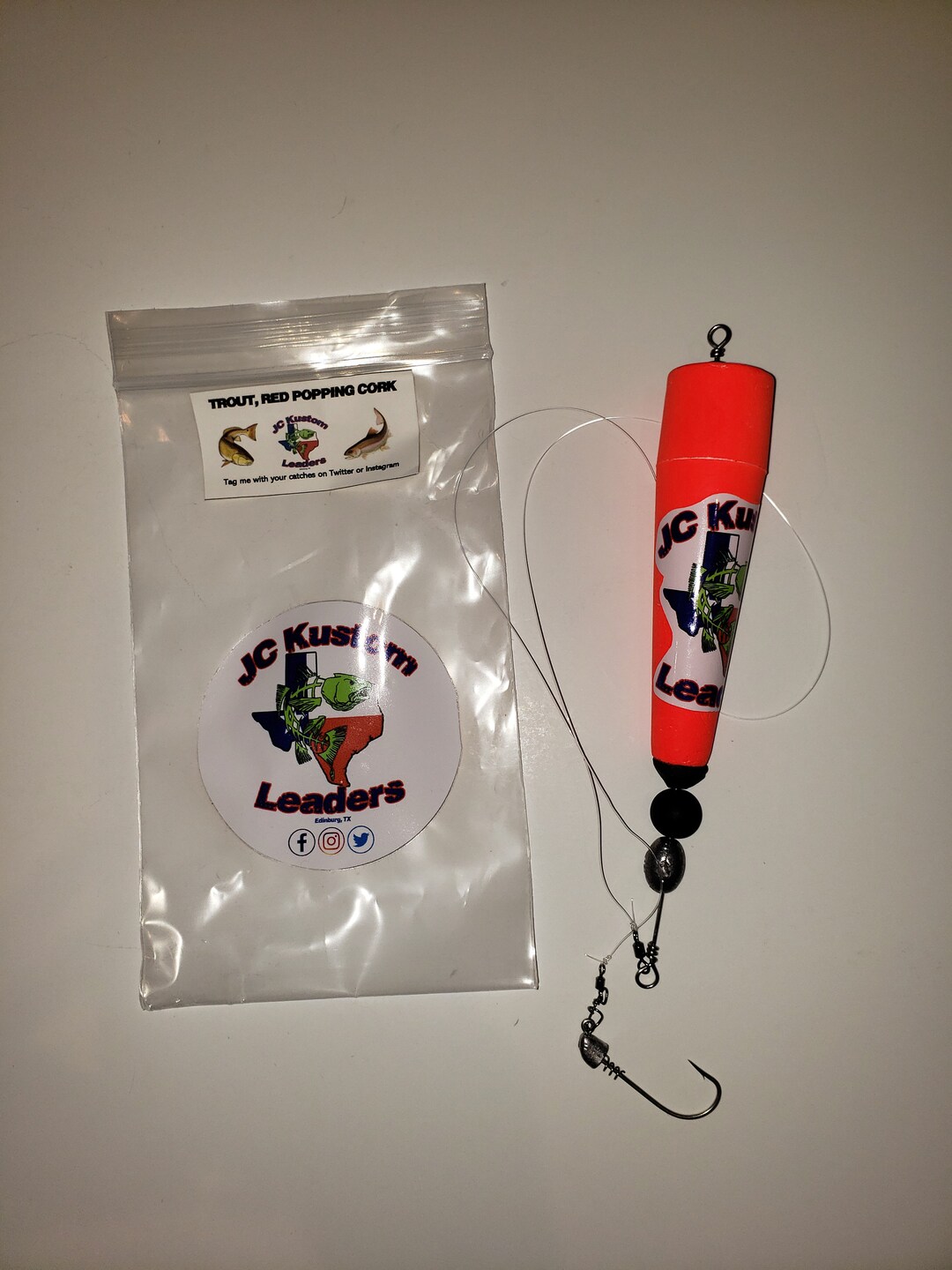 Trout & Redfish Popping Cork red - Etsy