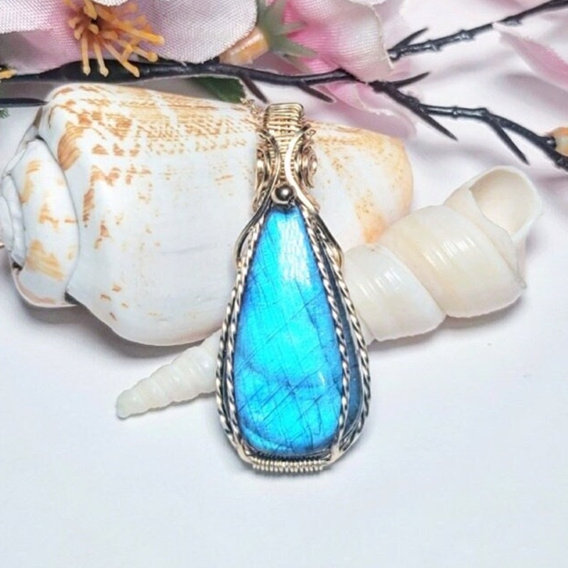 Wrapped Pendant - Etsy