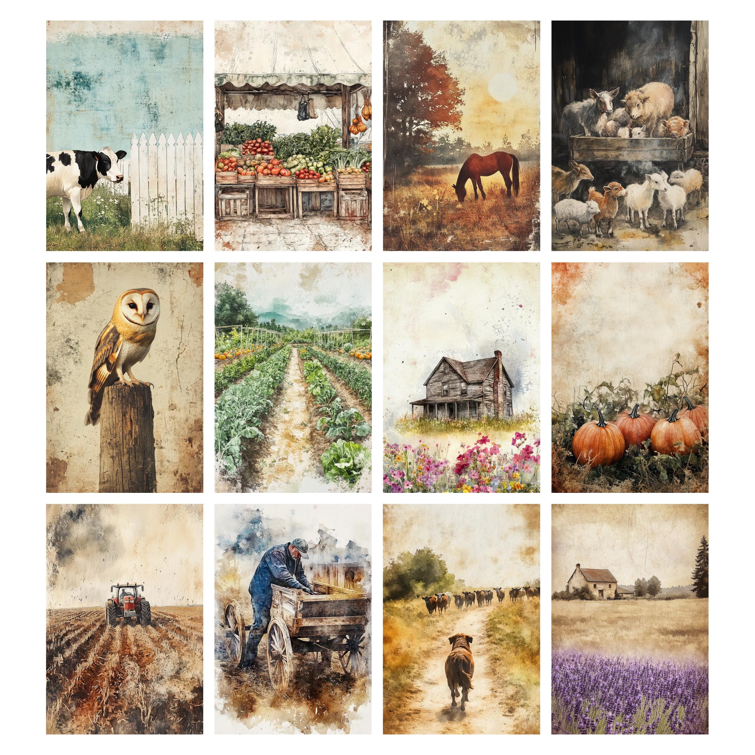 Farm Life Pages, Countryside, Cottage, Farming Theme, Nature and ...