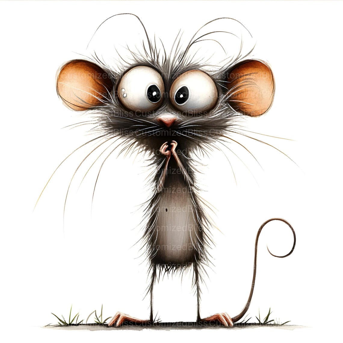 13 Funny Mouse Clipart, Goofy Cartoon Mouse, Crazy Mouse, Mice Clipart ...