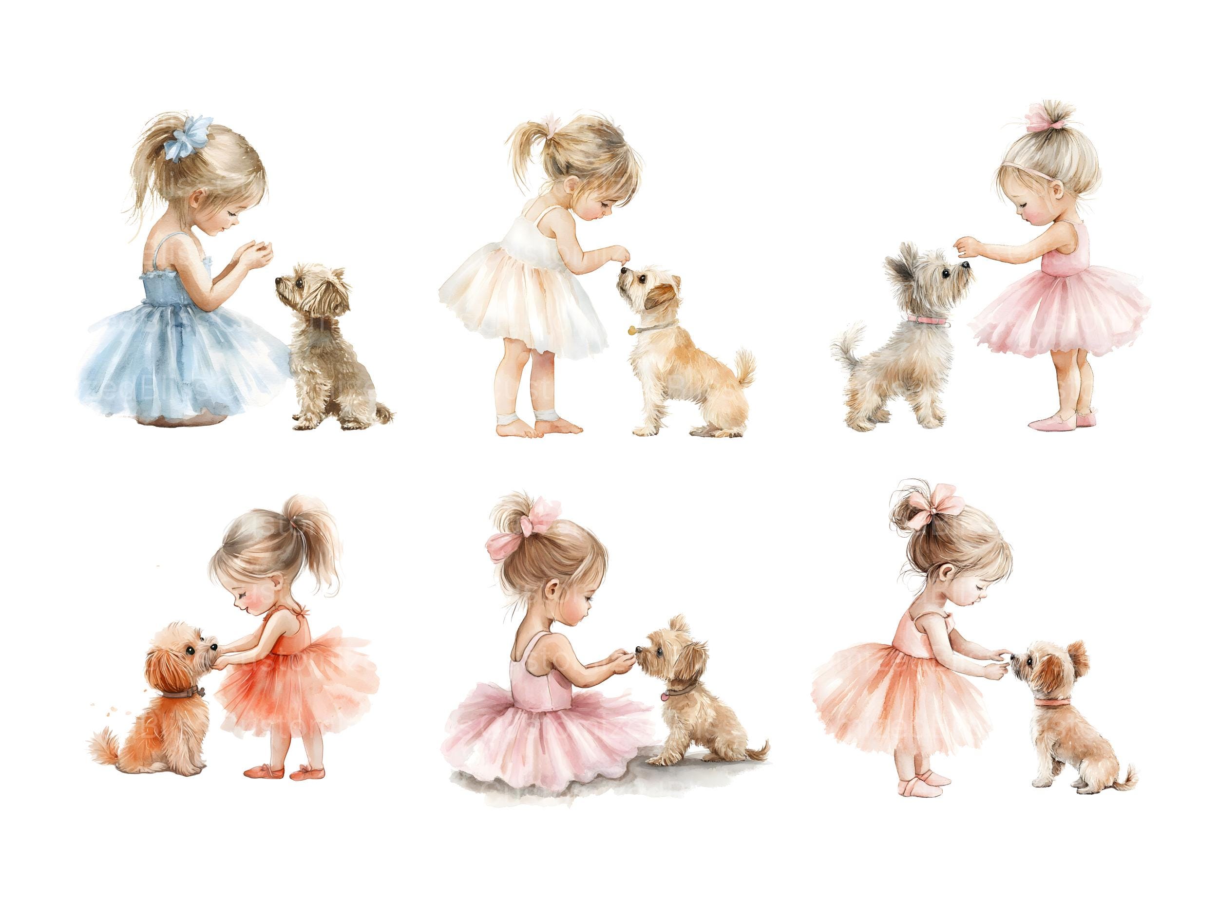 Best Friends Girl With Dog Clipart, Dog PNG, Dog Lover Clipart, Cute ...