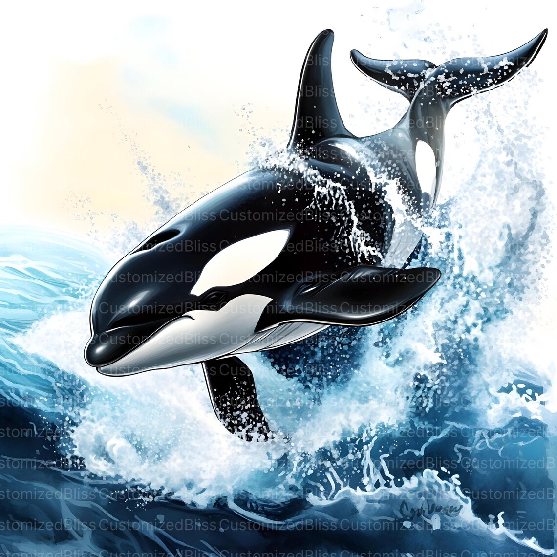 20 Killer Whale Clipart, Orca Clipart, Orca Whale, Marine Clipart ...