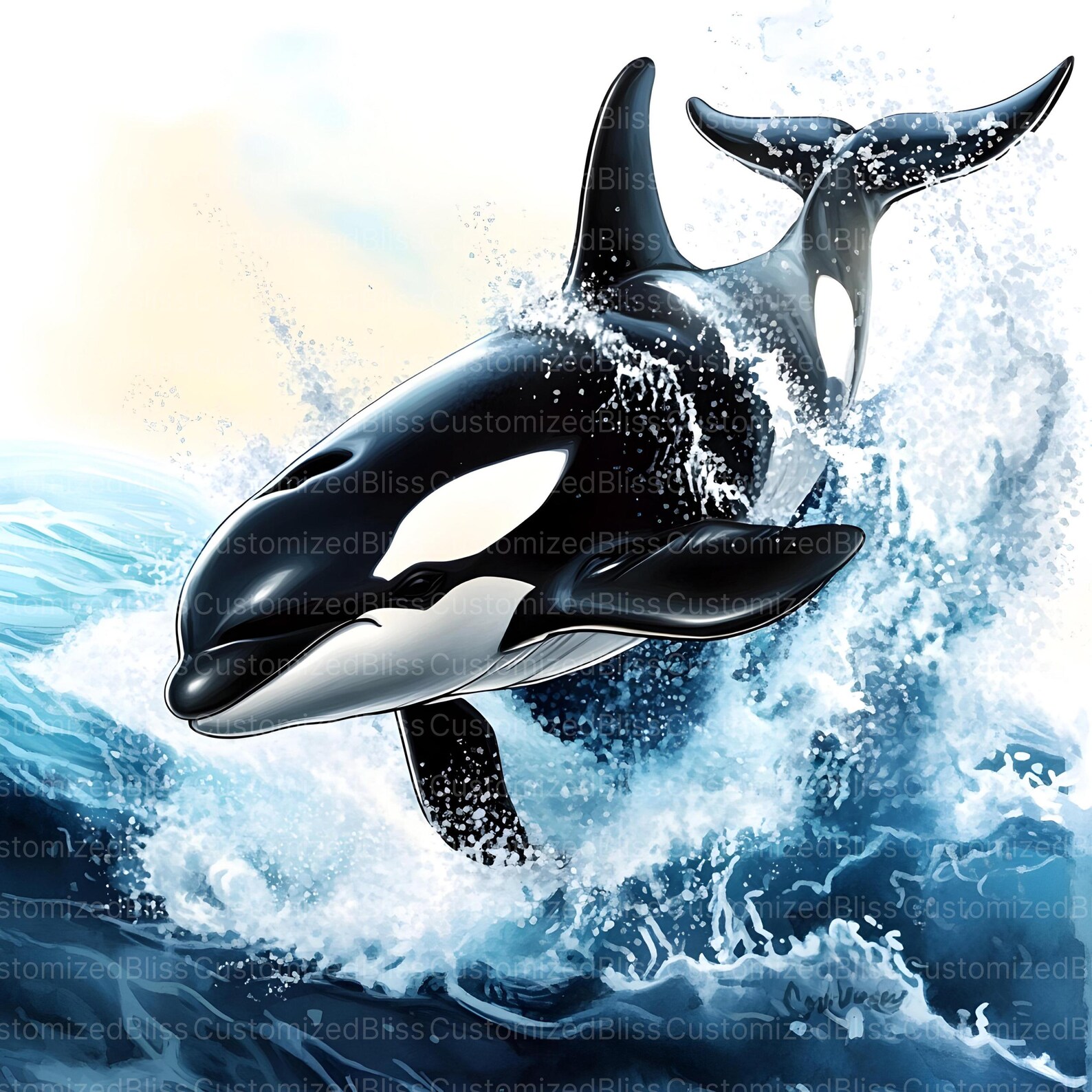 20 Killer Whale Clipart, Orca Clipart, Orca Whale, Marine Clipart ...