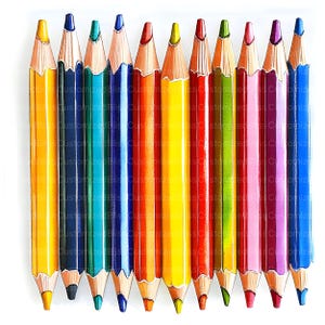 15 Colored Pencils Clipart, Crayons Clipart, High Quality JPG ...