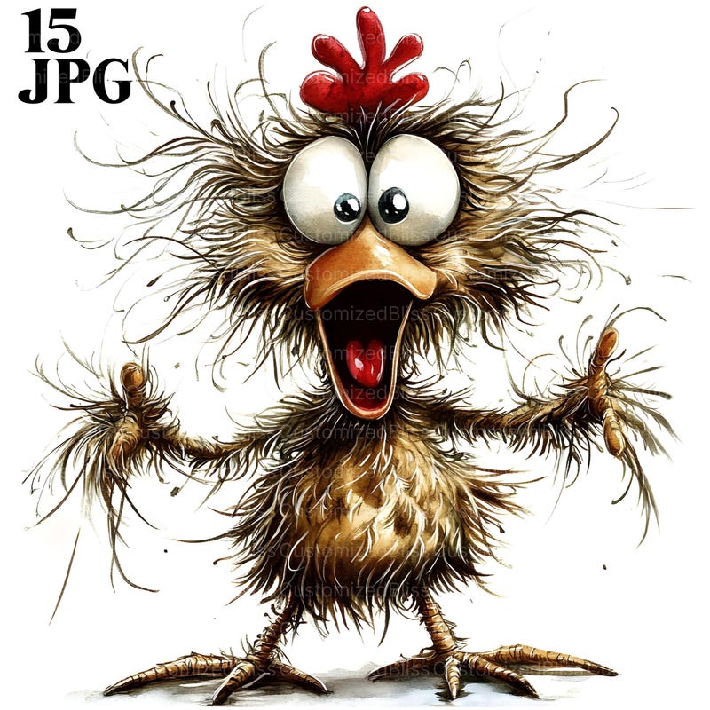 Cartoon Rooster Images - Etsy