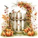 20 Autumn Garden Clipart, Fall Garden Graphics, High Quality JPG ...