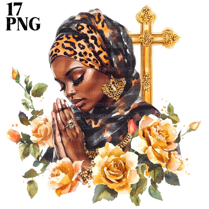 Faith Women Clipart - Etsy