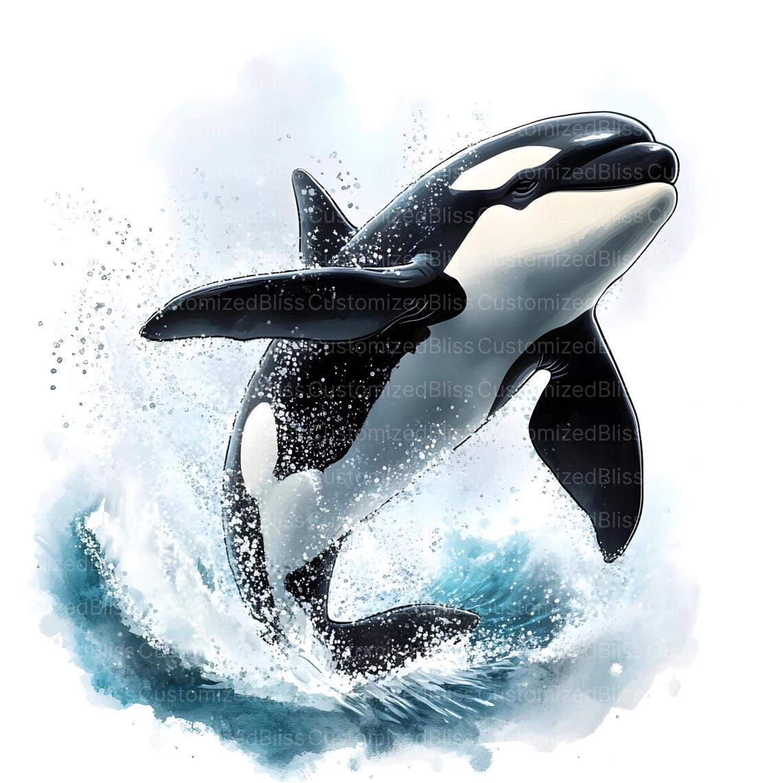 20 Killer Whale Clipart, Orca Clipart, Orca Whale, Marine Clipart ...
