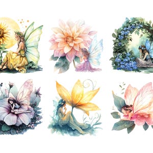 29 Spring Fairy Clipart Bundle Png, Spring Fairy Png, Fairy Graphics ...