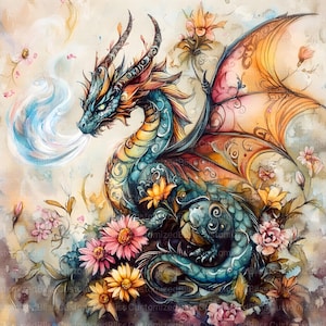 19 Fantasy Dragon Clip Art, Dragon Clipart, Fairy Tale Clipart ...