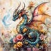 19 Fantasy Dragon Clip Art, Dragon Clipart, Fairy Tale Clipart ...