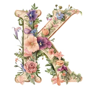 20 Letter K Clipart, Alphabet Clipart, Alphabet Print, High Quality ...