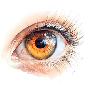 20 Colorful Eye Clipart, Abstract Eyeball Clipart, High Quality Jpgs ...