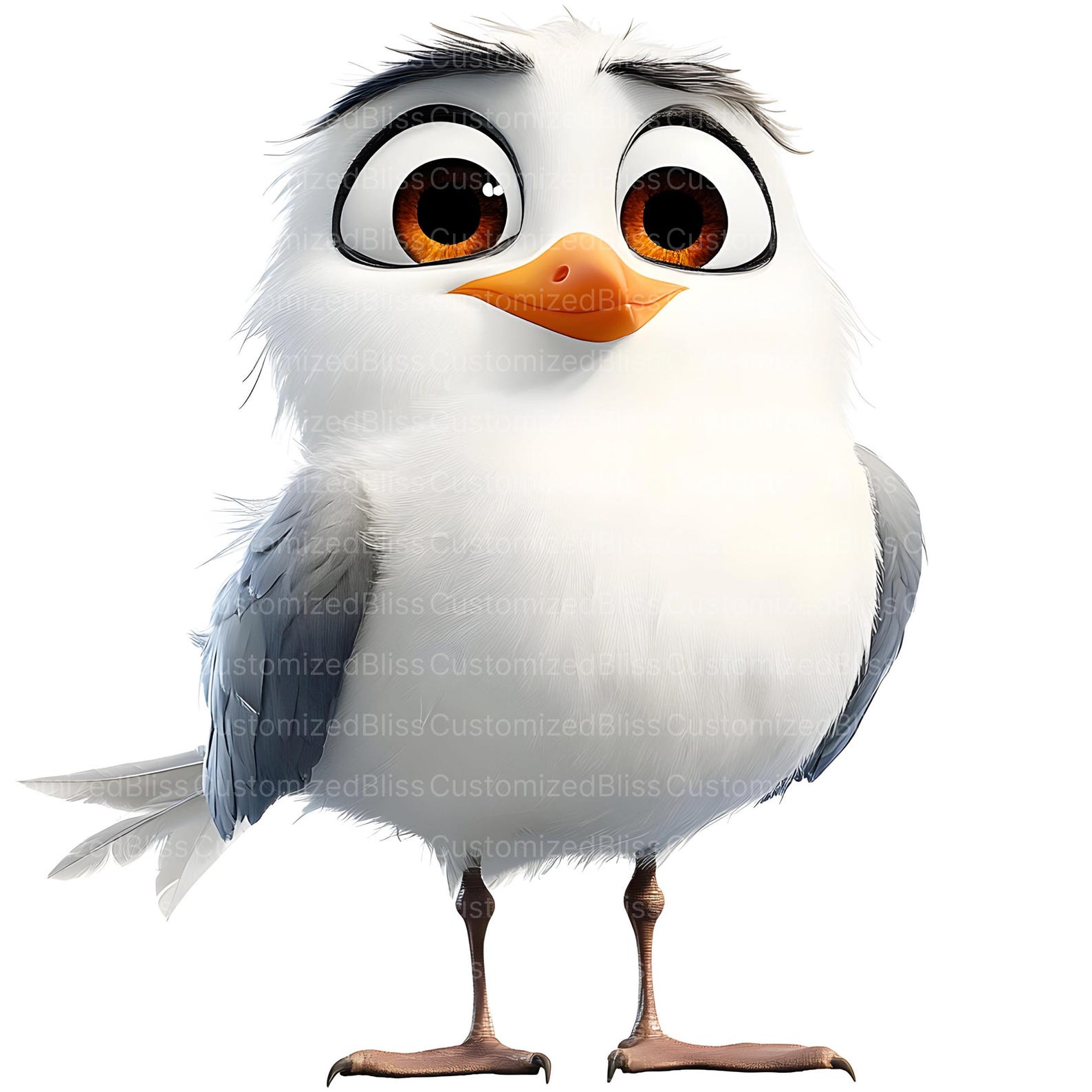 12 Quirky Gull, Seagull Clipart Bundle, Seagull Clip Art, Seagull ...