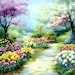 20 Spring Garden Clipart, Spring Garden Digital Paper, Garden Graphics ...