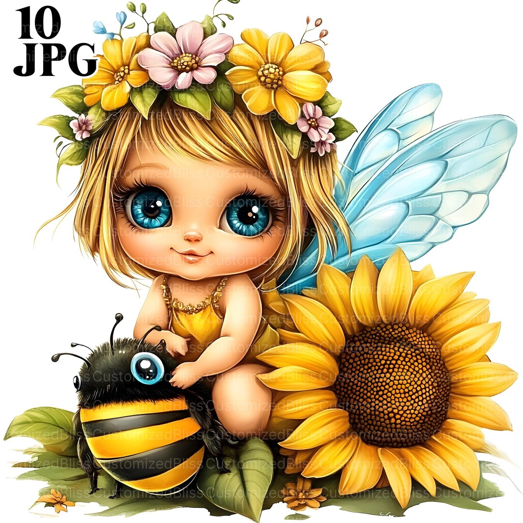 10 Honey Bee Clipart, Cute Bumblebee Clip Art, Honeybee, High Quality ...