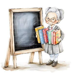 16 Female Teacher Clipart, Woman Teacher, Back to School, High Quality ...