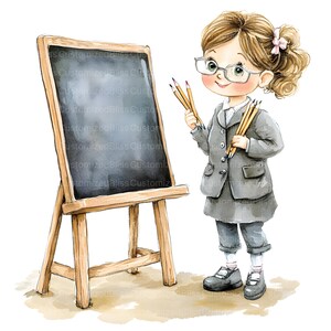 16 Female Teacher Clipart, Woman Teacher, Back to School, High Quality ...