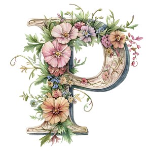 16 Letter P Clipart, Alphabet Print, Alphabet Clipart, High Quality ...