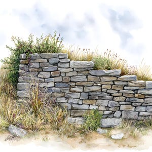 20 Rustic Stone Walls Clipart, Antique Stone Walls, Stone Clipart, High ...