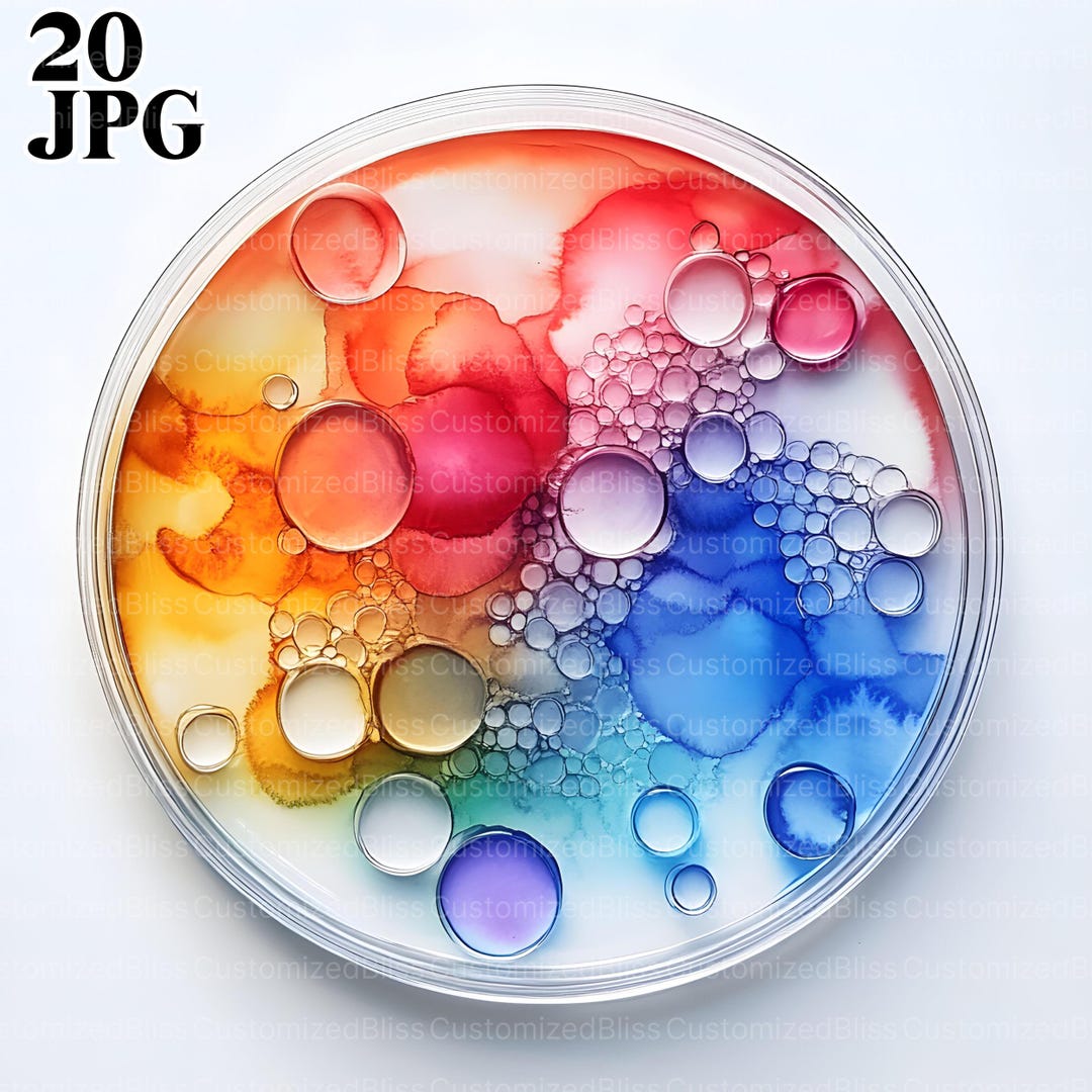 20 Petri Dish Clipart, Microbiology Art, Lab Science Art, High Quality ...