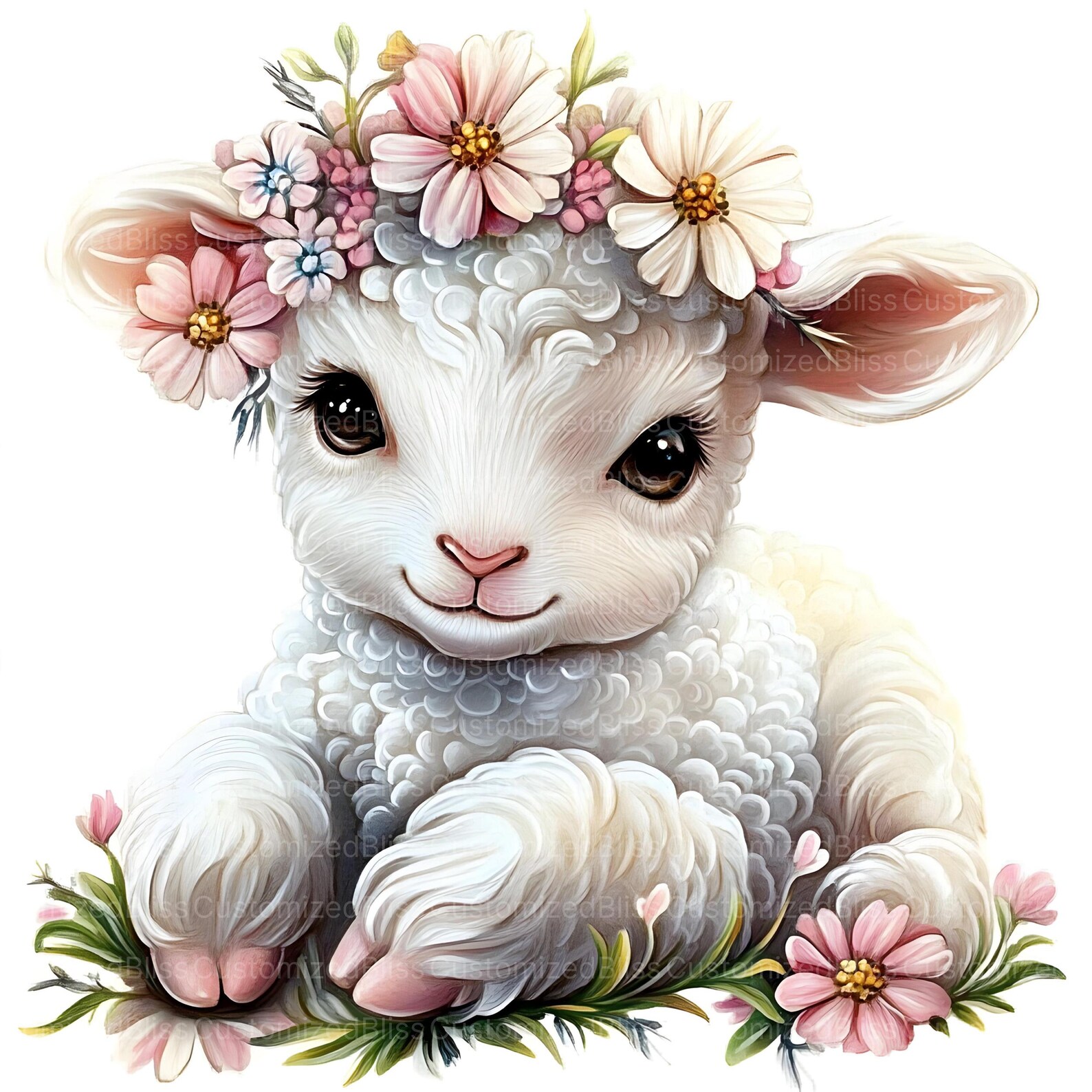 Lamb Clipart, Sheep Clipart, Spring Clipart, Easter Clipart, Lamb ...