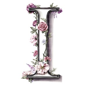 20 Letter I Clipart, Alphabet Print, Alphabet Clipart, High Quality ...