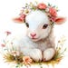 Lamb Clipart, Sheep Clipart, Spring Clipart, Easter Clipart, Lamb ...