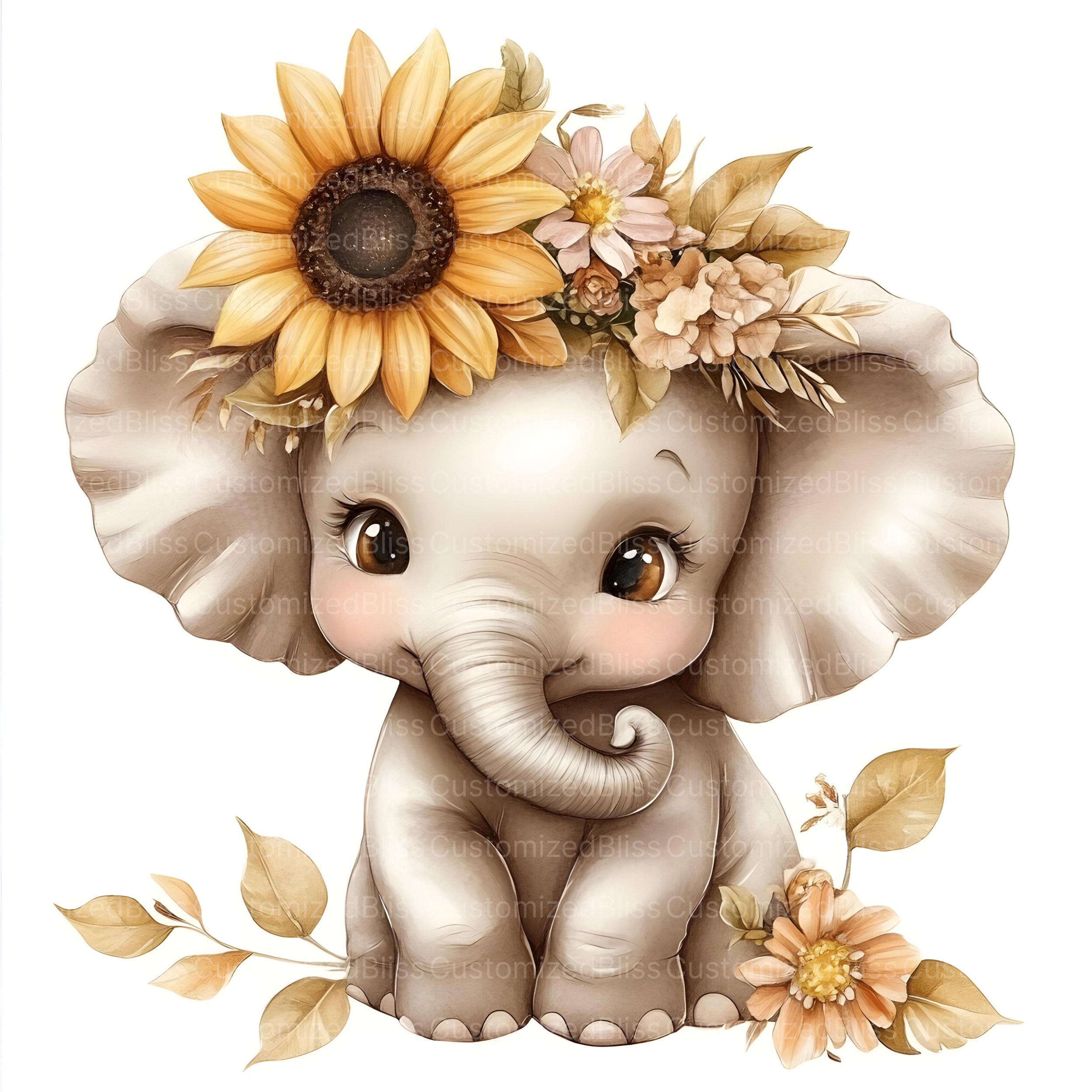 15 Elephant Girl Clipart, Elephant Clipart, Cute Elephant, Safari ...