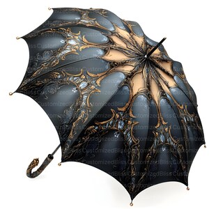 19 Gothic Umbrella Clipart, Gothic Clipart, Rainy Day, High Quality ...