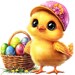 20 Easter Chick Clipart, Easter Clipart, Easter Eggs Clipart, High ...