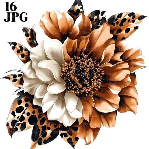 Leopard Flower - Etsy UK