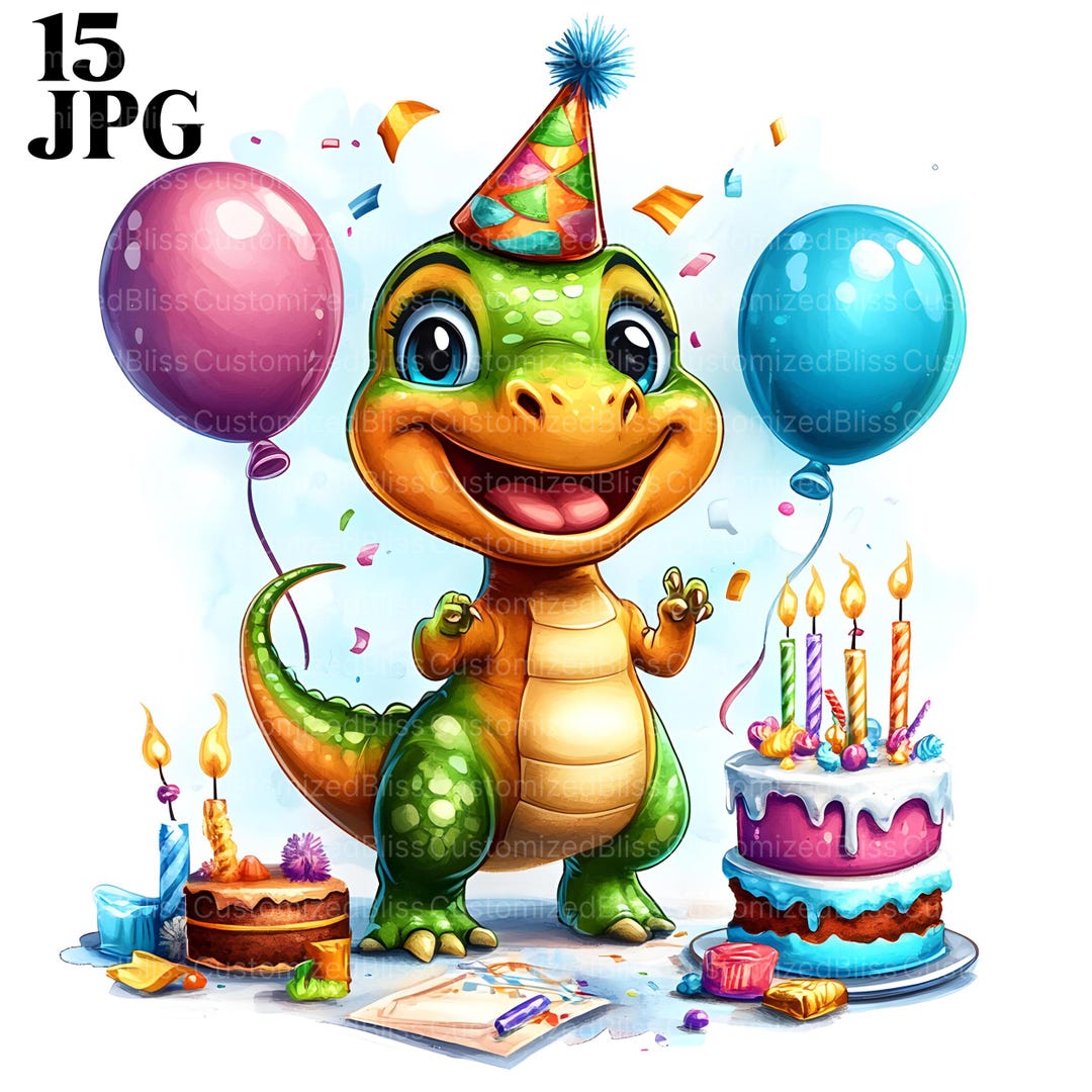15 Cute Dinosaur Clipart, Dino Clipart, Adorable Dinosaur, Cute ...