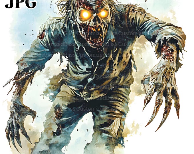 Zombie Love Clipart, PNG Zombie Printables, Junk Journal, Zombie ...