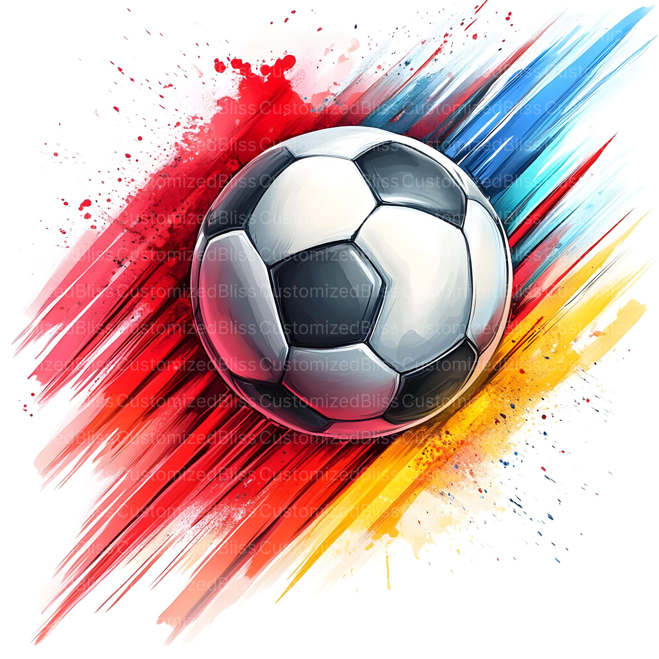 15 Soccer Ball Clipart, Soccer Clipart, Football Clipart Bundle, Sports ...