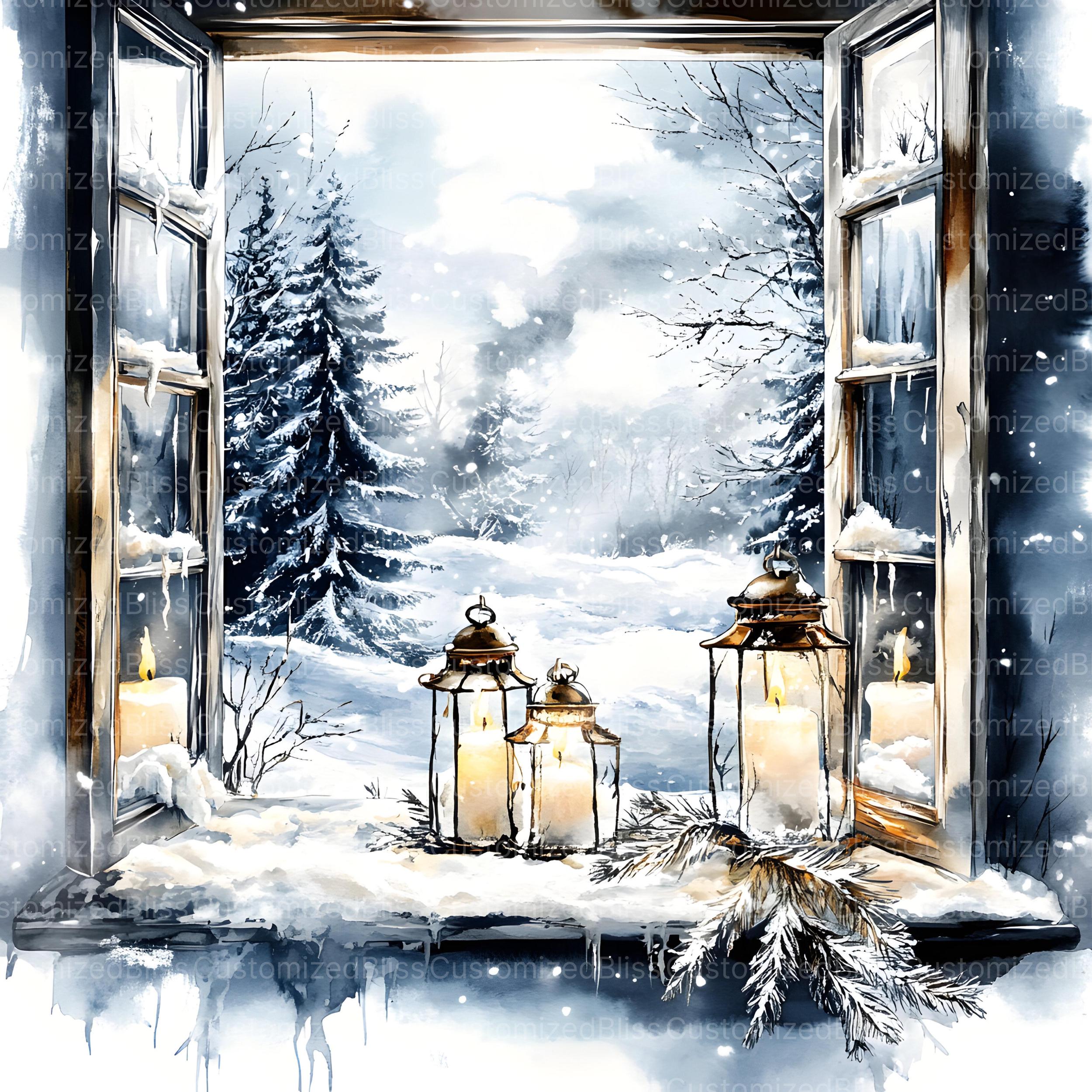 20 Christmas Clipart, Winter Clipart, Xmas Clipart, Snowy Clipart, High ...