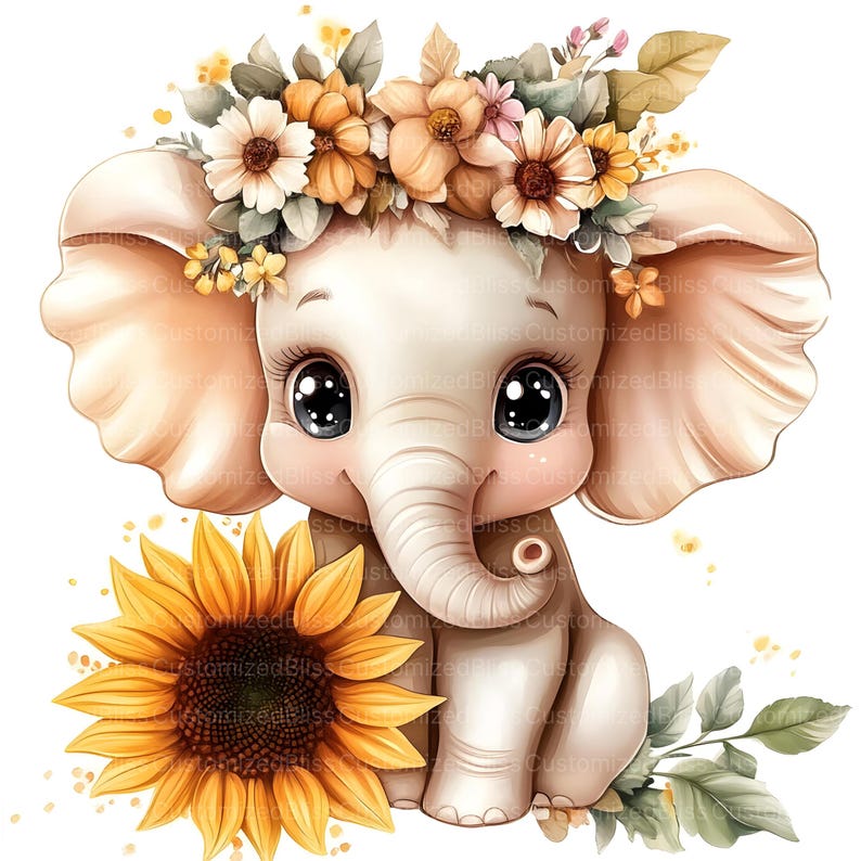15 Elephant Girl Clipart, Elephant Clipart, Cute Elephant, Safari ...