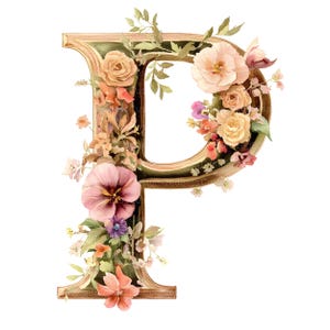 16 Letter P Clipart, Alphabet Print, Alphabet Clipart, High Quality ...