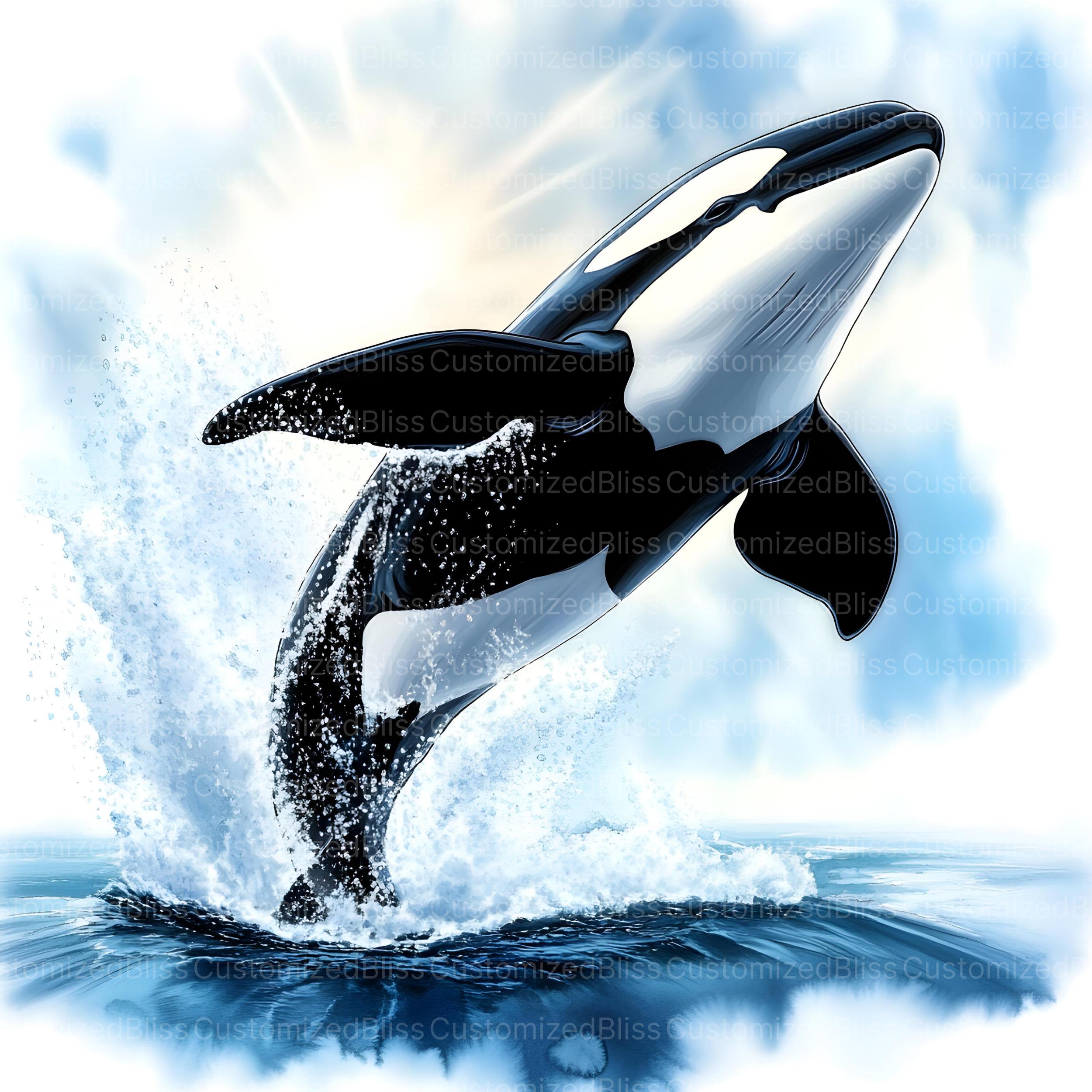 20 Killer Whale Clipart, Orca Clipart, Orca Whale, Marine Clipart ...