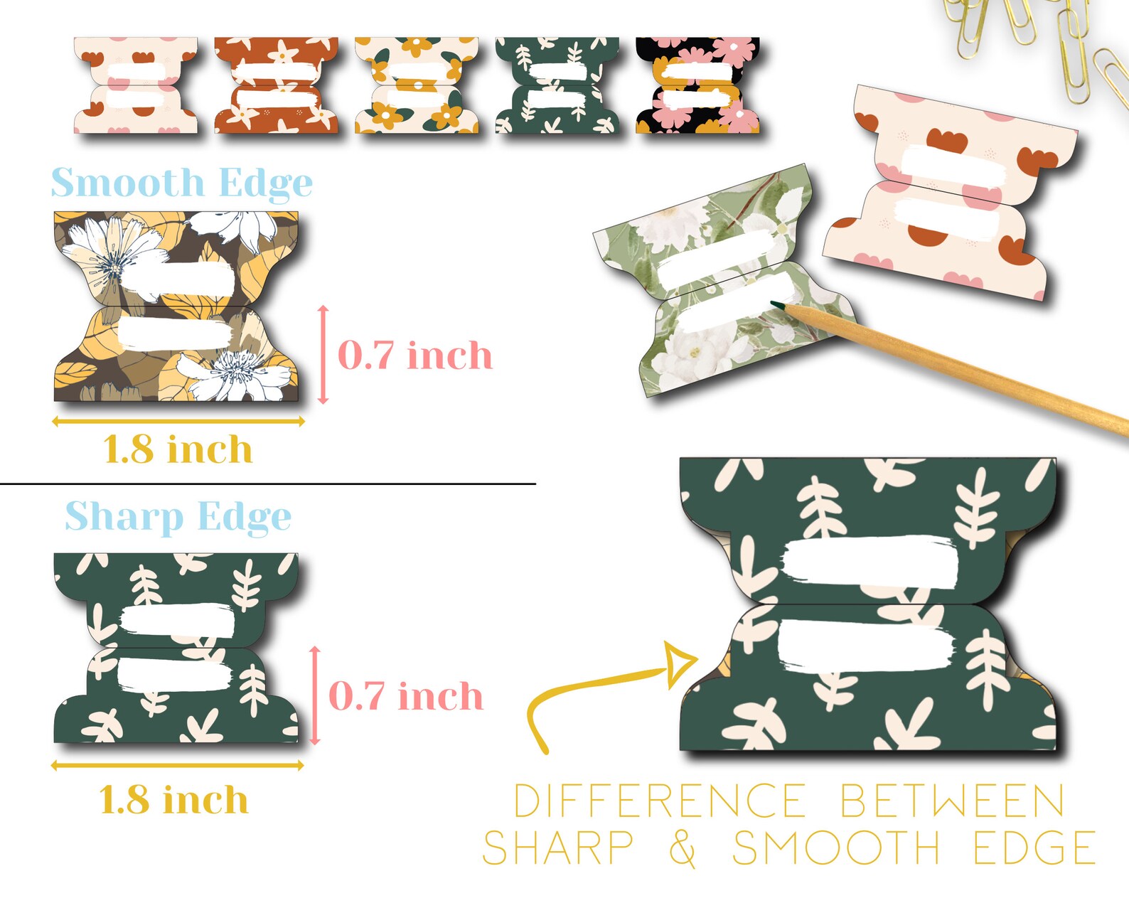 Double Sided Printable Bible Tabs for Bible Journaling and - Etsy