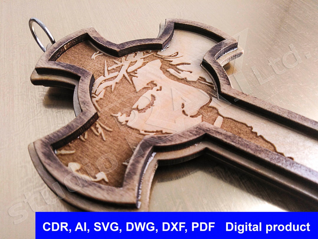 Wooden Cross Digital Files for Laser Cutting - Etsy