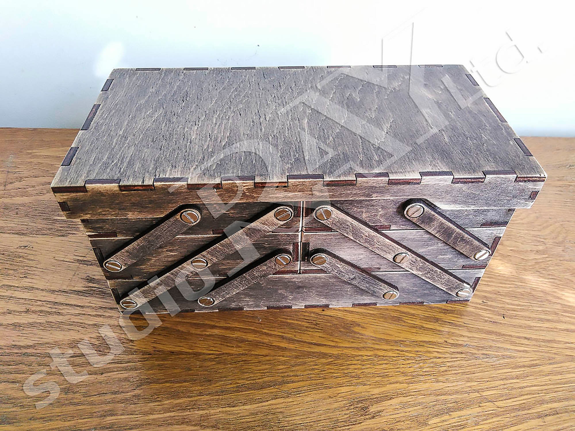 Double Extendable 3-stage Box Laser Cut Files Digital Product - Etsy