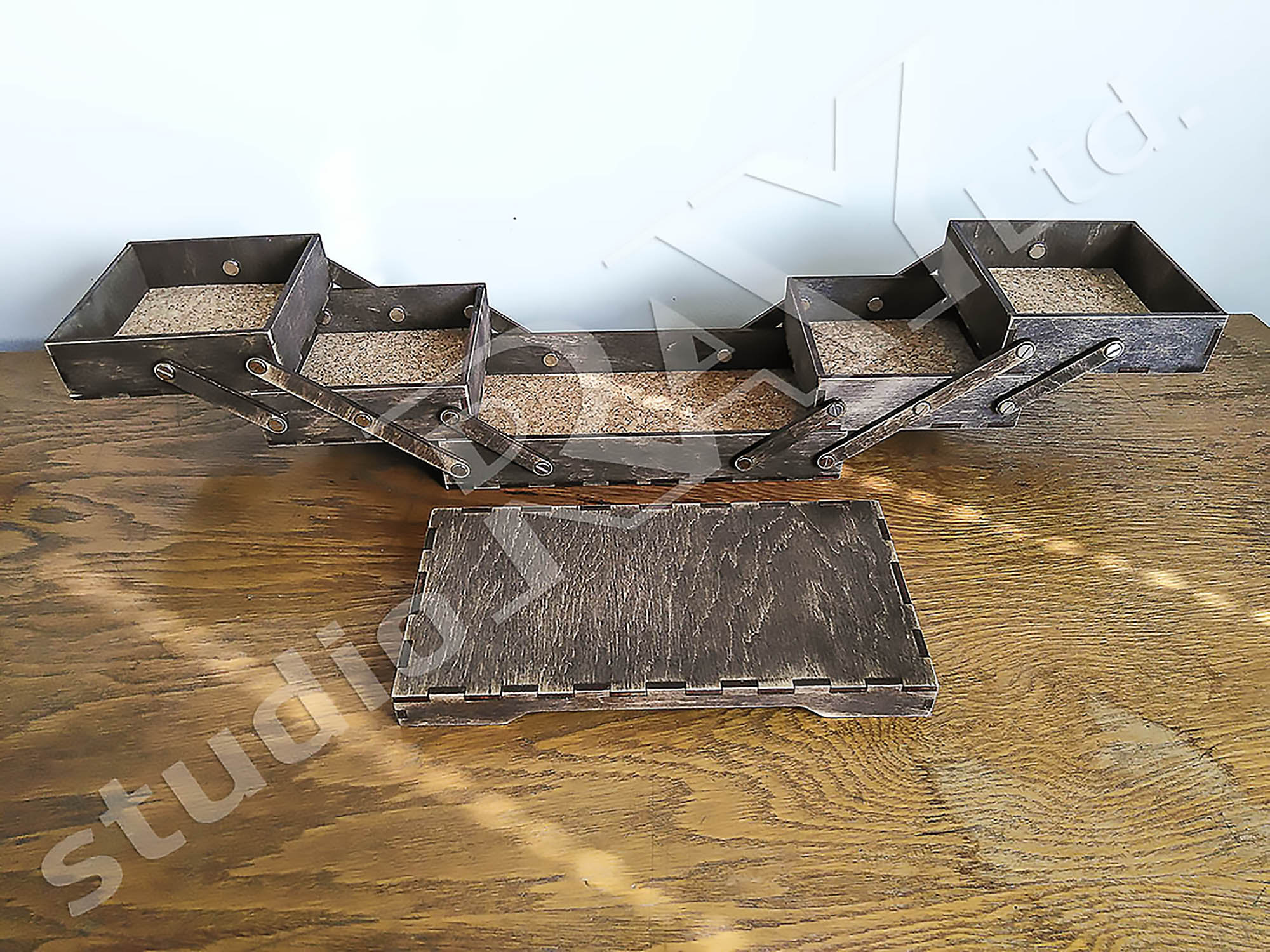 Double Extendable 3-stage Box Laser Cut Files Digital Product - Etsy