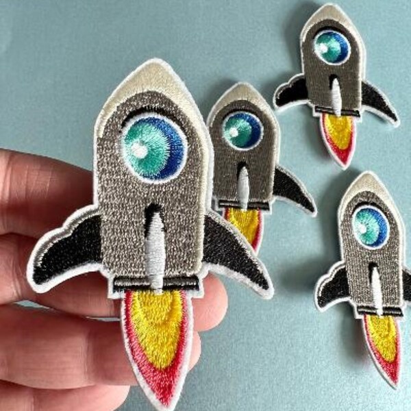 Rocket Iron On - Etsy
