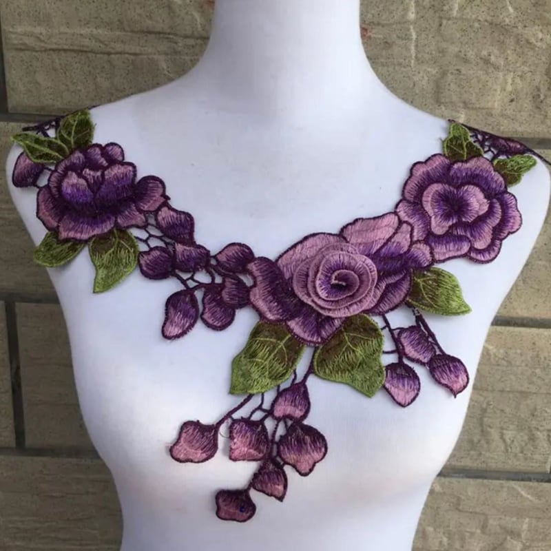 Neckline Applique - Etsy